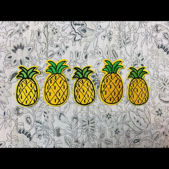 Accessories | New 5 Pineapple Patches | Poshmark